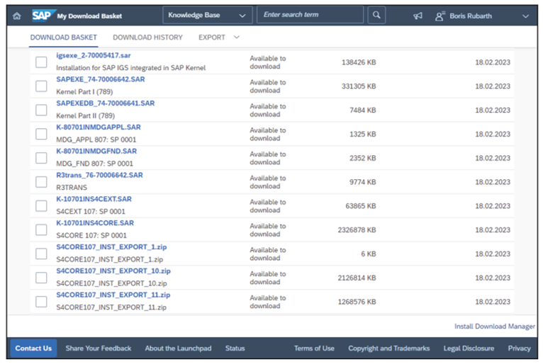 Installing an SAP S/4HANA On-Premise System