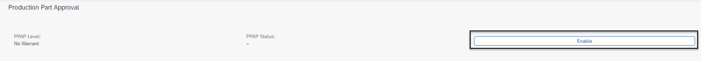 First Article Inspection for Production Part Approval in SAP S/4HANA