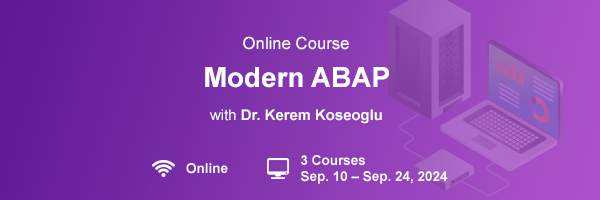 5 Things You Should Know About the Modern ABAP: ABAP Objects, CDS, and AMDP Series