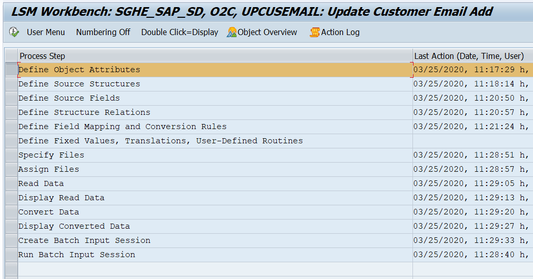 Lsmw Case Study Mass Changing Email Addresses In Sap