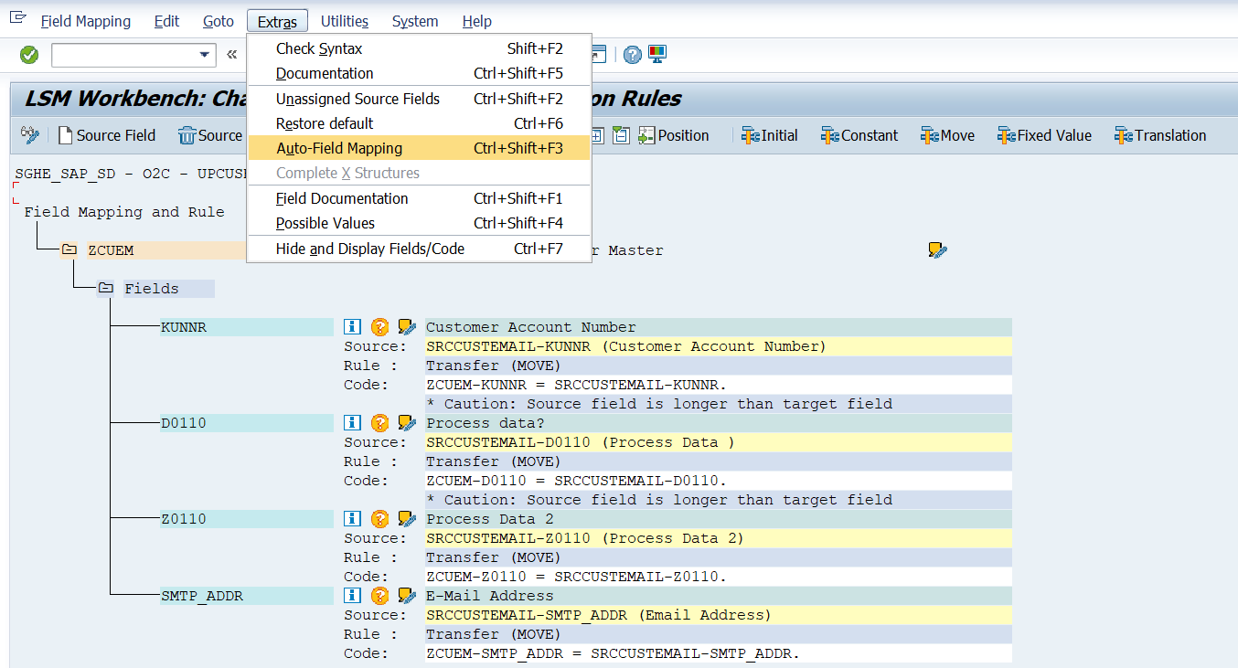Lsmw Case Study Mass Changing Email Addresses In Sap