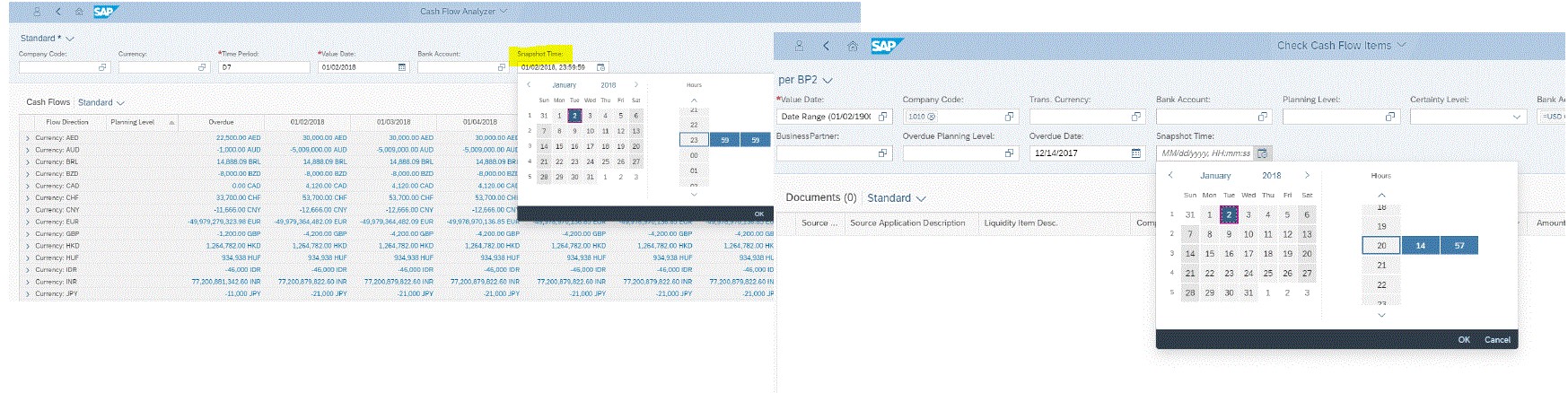 What Is One Exposure from Operations in SAP?