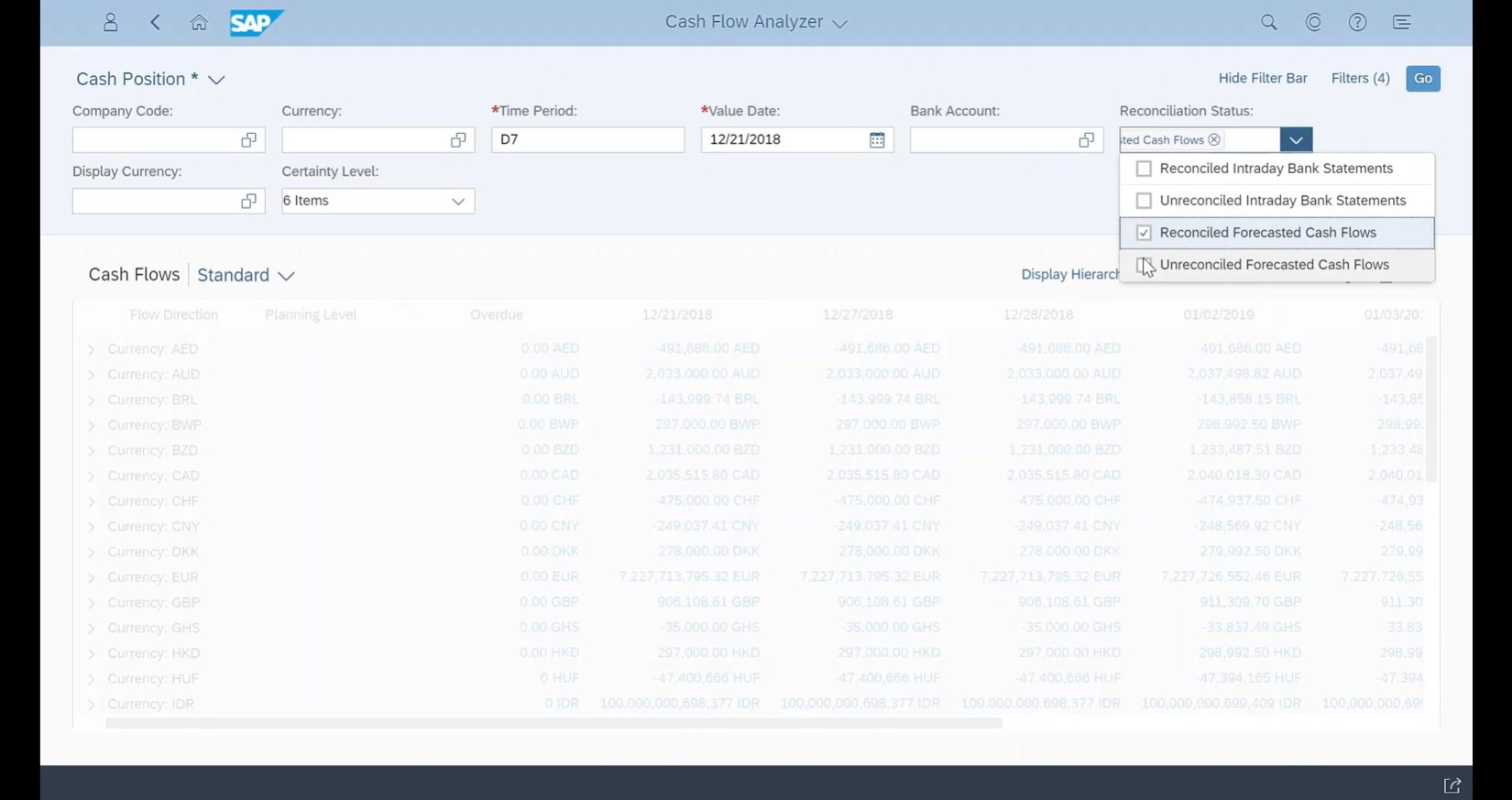 What Is One Exposure from Operations in SAP?