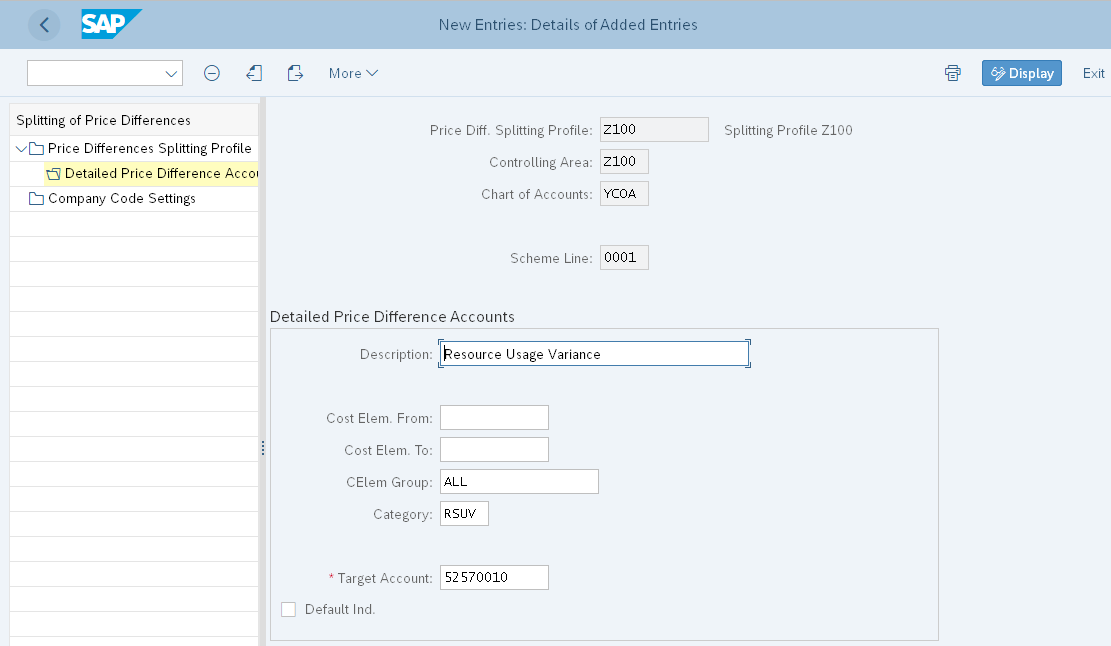 How to Configure Variance Split in SAP S/4HANA