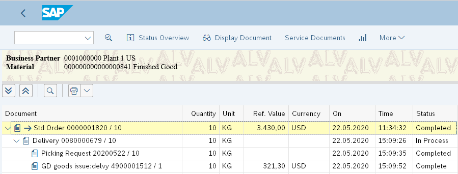 SAP S/4HANA Predictive Accounting for Incoming Sales Orders