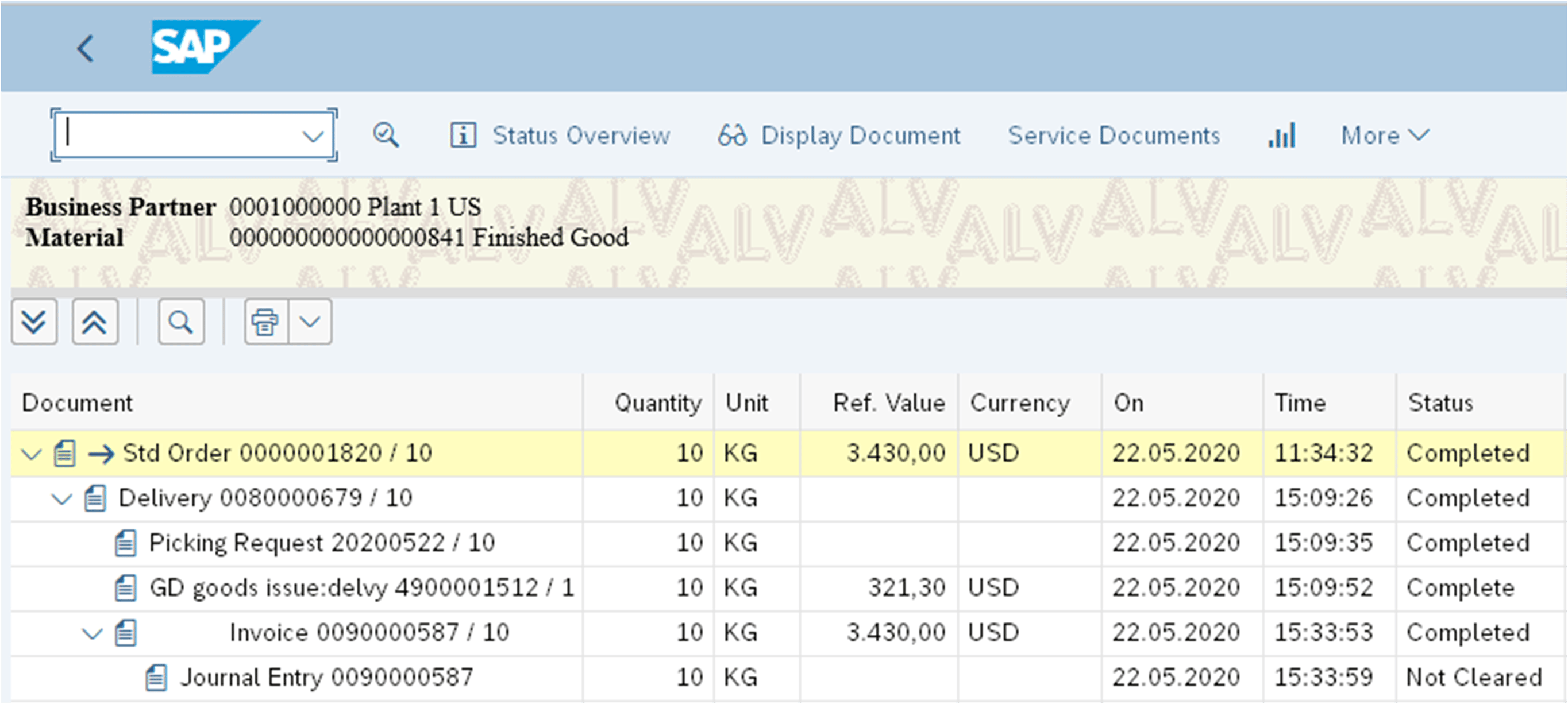 SAP S/4HANA Predictive Accounting for Incoming Sales Orders