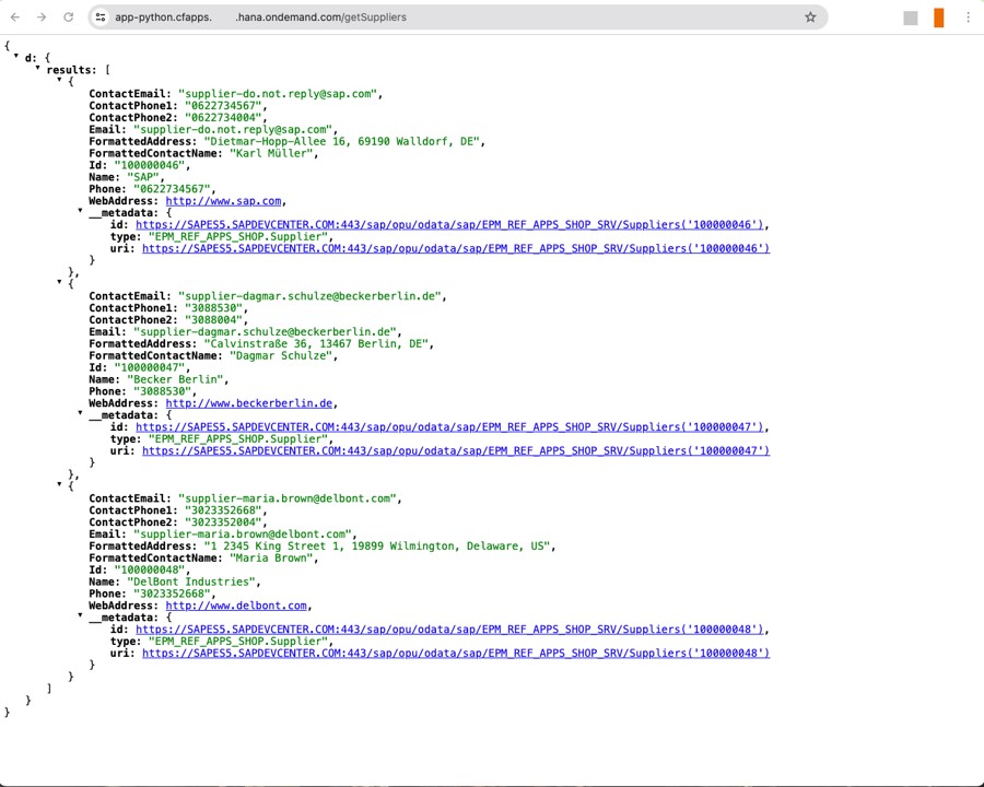 How to Integrate a Python App with SAP Business Application Studio for ...