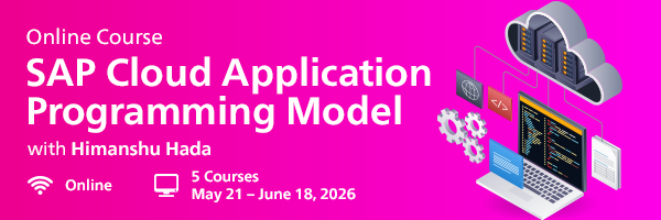 Introducing the SAP Cloud Application Programming Model (CAP)