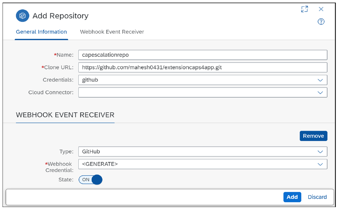 How to Configure CI/CD with SAP Continuous Integration and Delivery Service