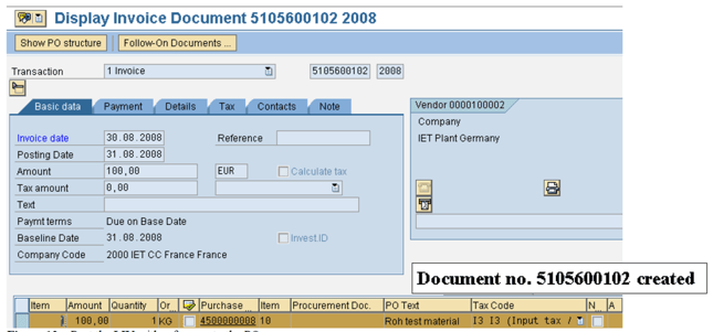 Using a Single SAP System for Intercompany Stock Transport Order Processes