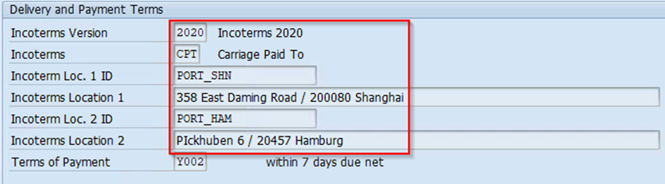 Streamlining Incoterm Management in SAP TM: What's New?