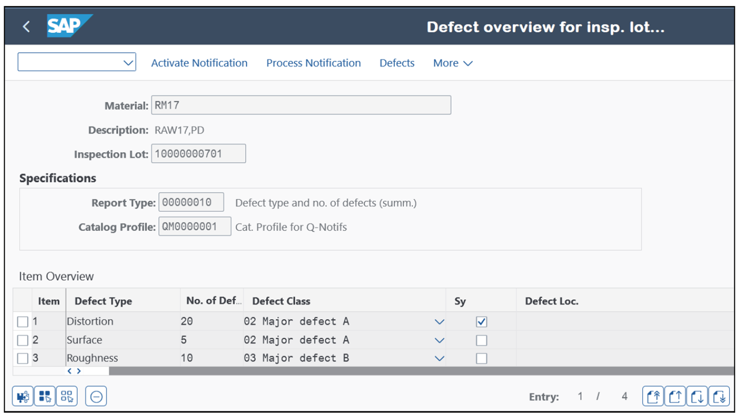 How to Record Defects Using SAP Quality Management