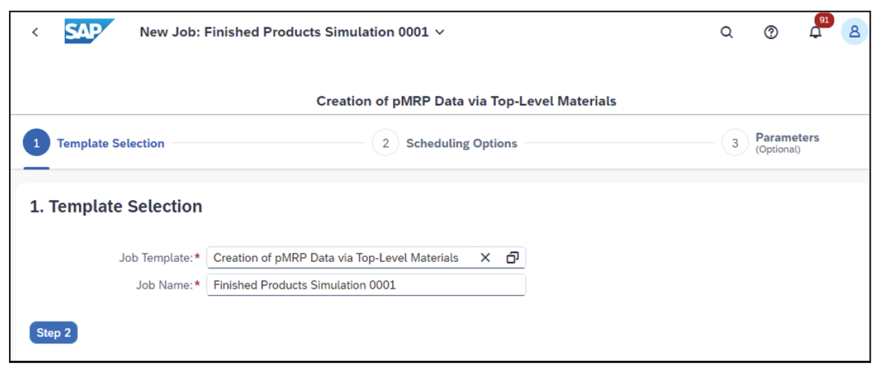 Creating a Predictive MRP Simulation with SAP S/4HANA