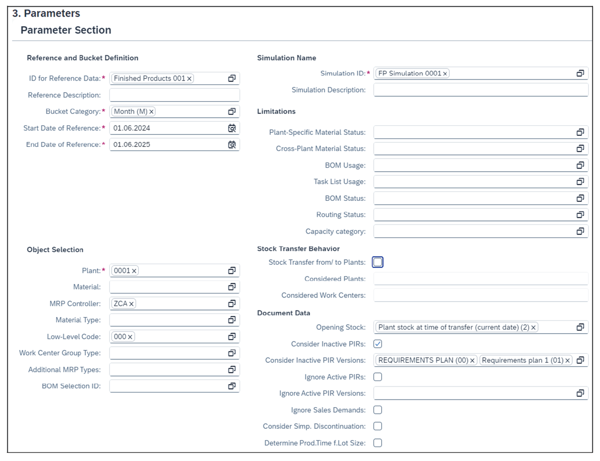 Creating a Predictive MRP Simulation with SAP S/4HANA