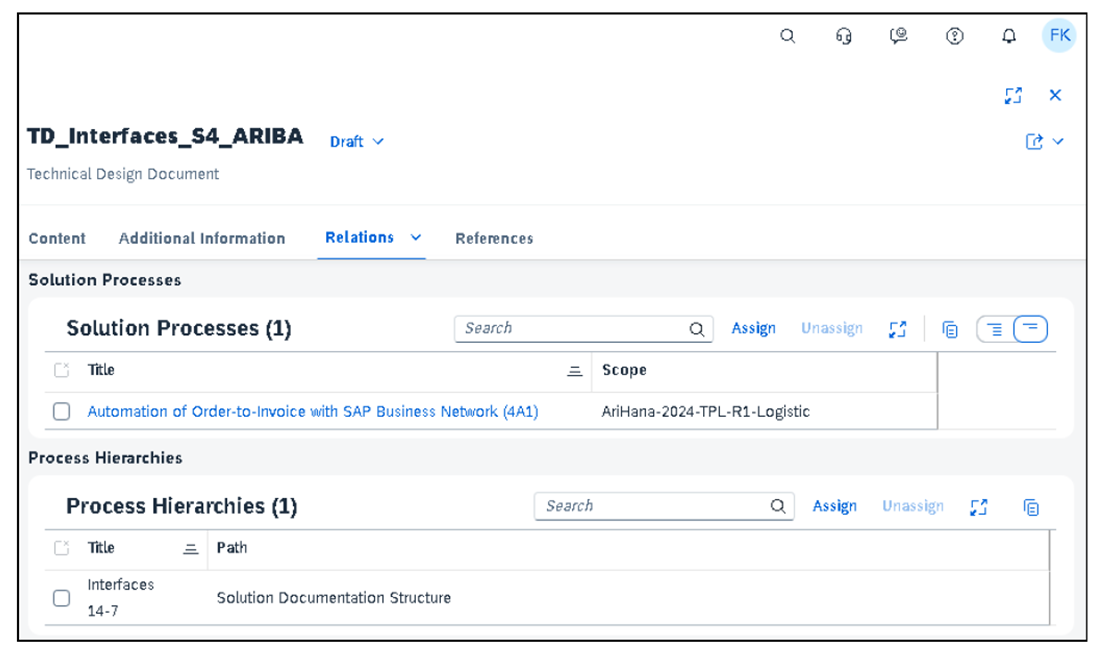 Document Management in SAP Cloud ALM