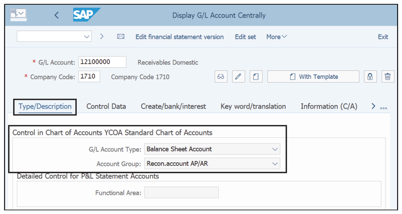 Reconciliation Accounts in SAP S/4HANA