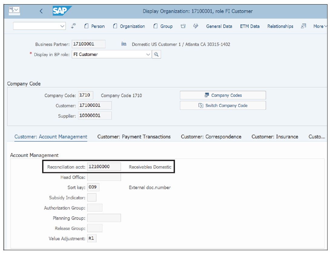 Reconciliation Accounts in SAP S/4HANA