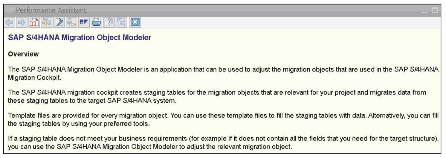 What Is the SAP S/4HANA Migration Object Modeler?