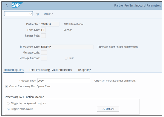 How to Configure EDI Interfaces with MM in SAP S/4HANA