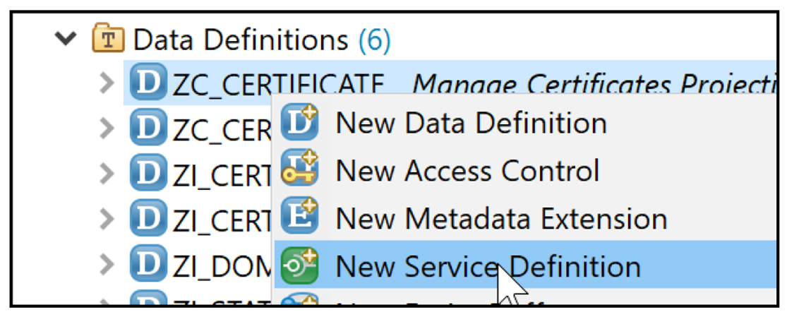 How to Define a Business Service with CDS and SAP Fiori Elements