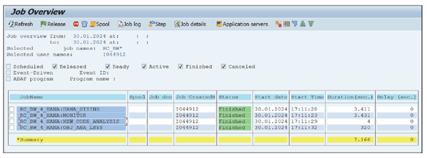 SAP Readiness Check for SAP BW/4HANA
