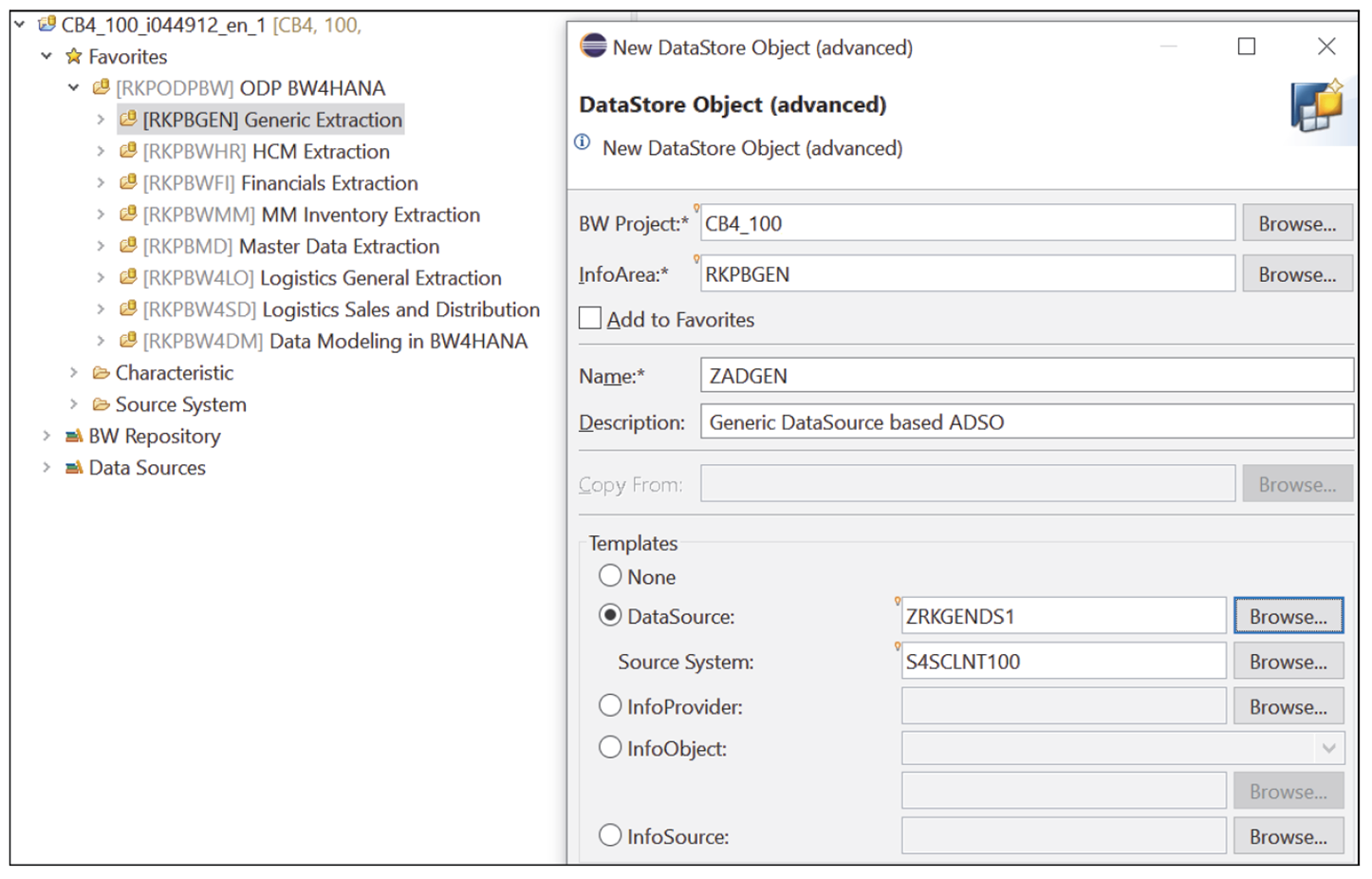 How to Extract Data into SAP BW/4HANA Using Generic DataSources