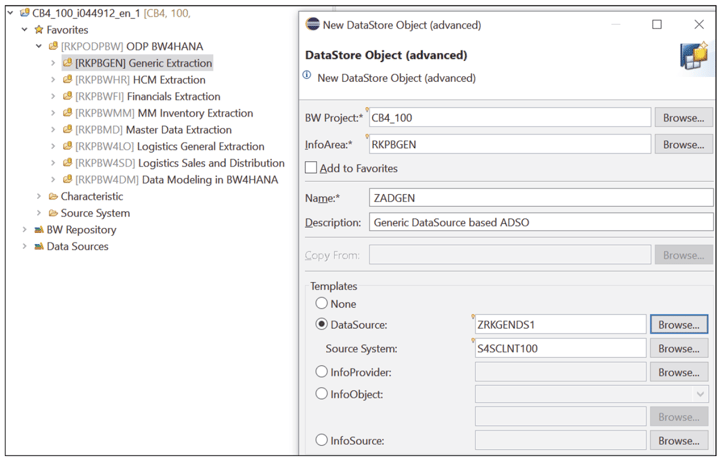 How to Extract Data into SAP BW/4HANA Using Generic DataSources