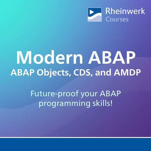 5 Things You Should Know About the Modern ABAP: ABAP Objects, CDS, and AMDP Series